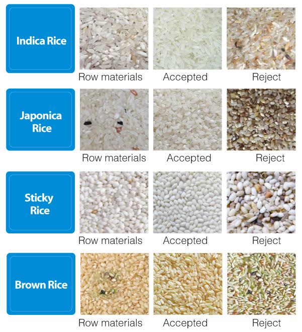 80 Channel Mini Rice Color Sorter Machine With Second Time Sorting