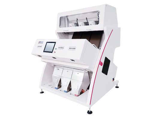 3 Chutes CCD White Beans Color Sorter Machine RGB Optical Sorting Equipment