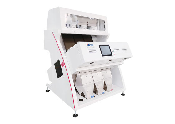 3 Chutes CCD White Beans Color Sorter Machine RGB Optical Sorting Equipment