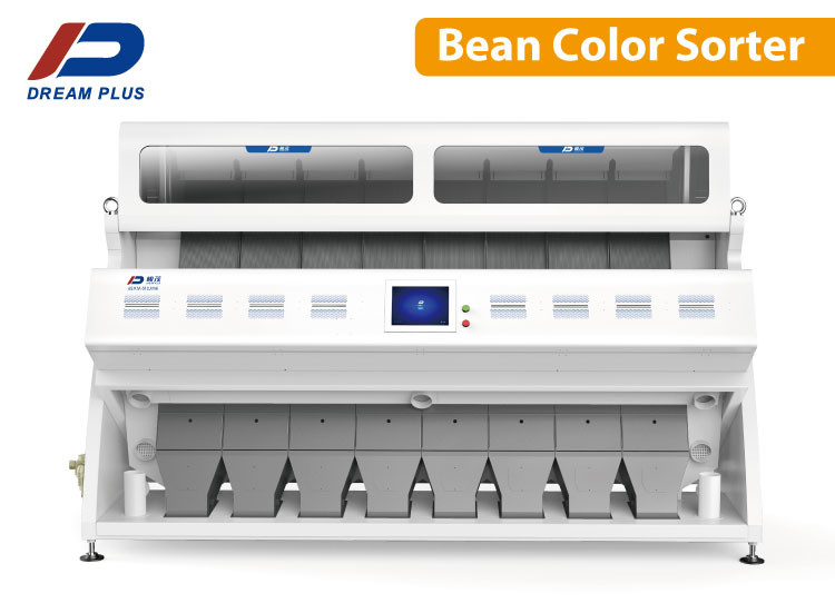Red Bean Black Eyed Bean Color Sorter Machine 8 Chute Intelligent Image ...